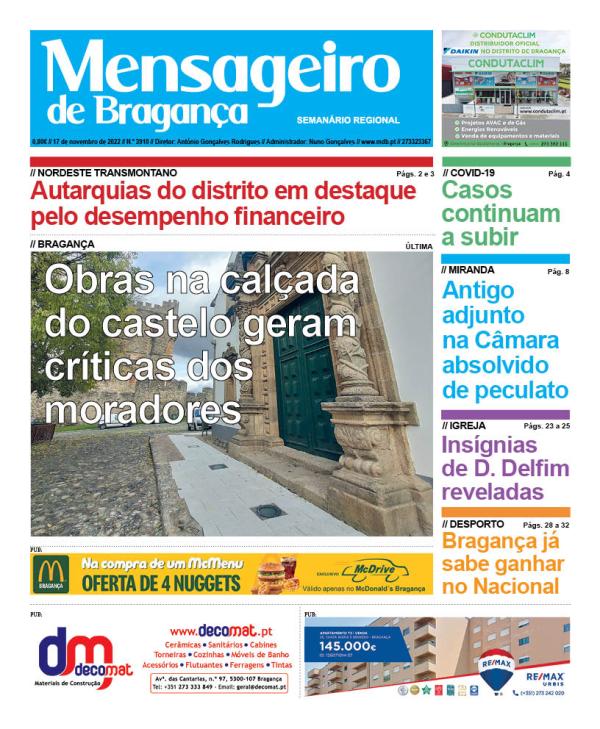 3910 | Mensageiro de Bragança