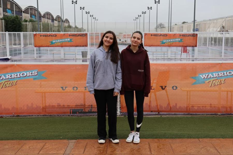 Inês Valente e Mariana Afonso em bom plano na Semana Juvenil do Ténis ...